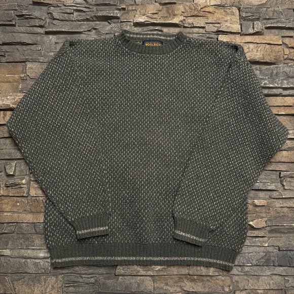 Woolrich | Sweaters | Woolrich Vintage Knit Pullover Sweater Mens ...